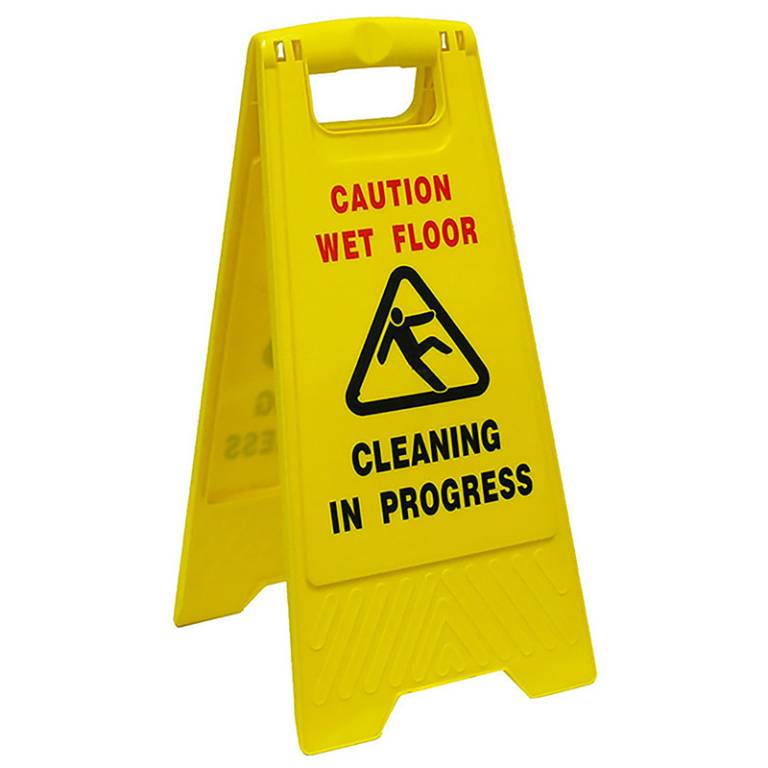 19093 CSignWF A-Frame Caution Sign 'Caution Wet Floor' – JIAM Group